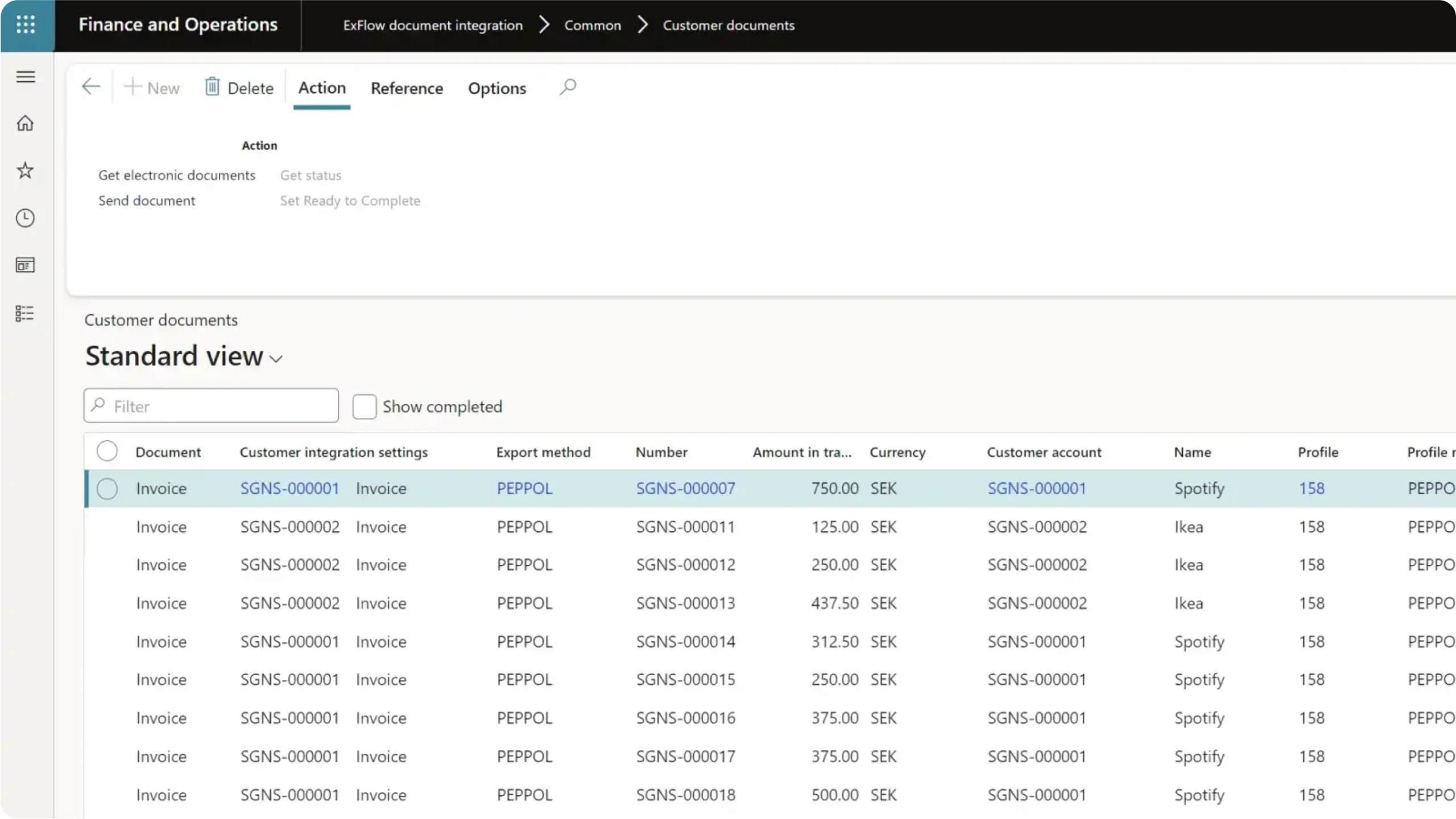 E Invoicing For Dynamics 365 Finance And Operations With Exflow Signup Software