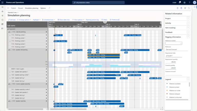 Axtension® Production Planning Tools for D365