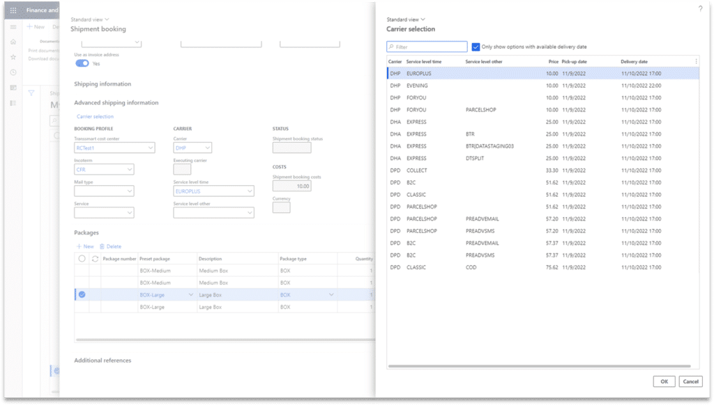 Axtension® Shipping Control for Logistics - SignUp Software