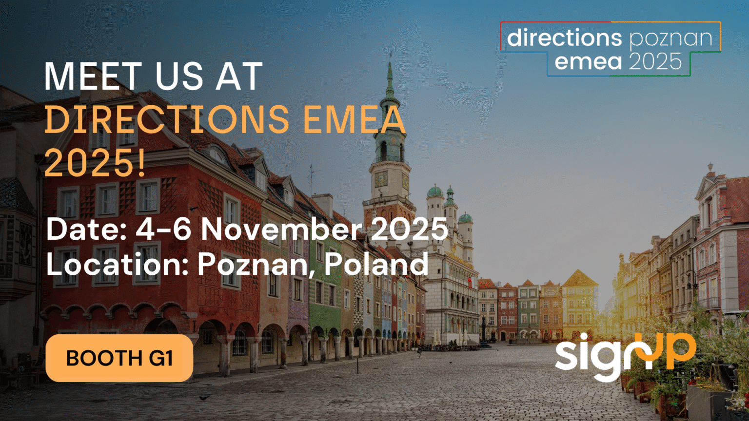 Directions EMEA 2025 - SignUp Software